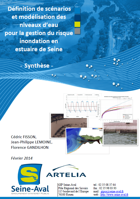 Définition de scénarios et modélisation des niveaux d'eau pour la ...